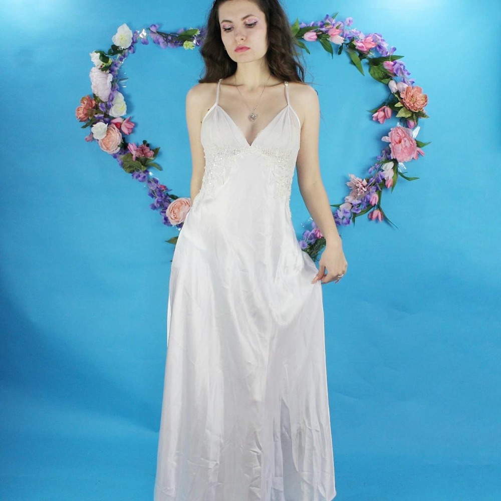 Vintage Y2k Nightgown By Shirley Of Hollywood - Gem